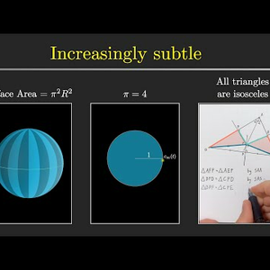 How to lie using visual proofs | video by Grant Sanderson - Upcarta